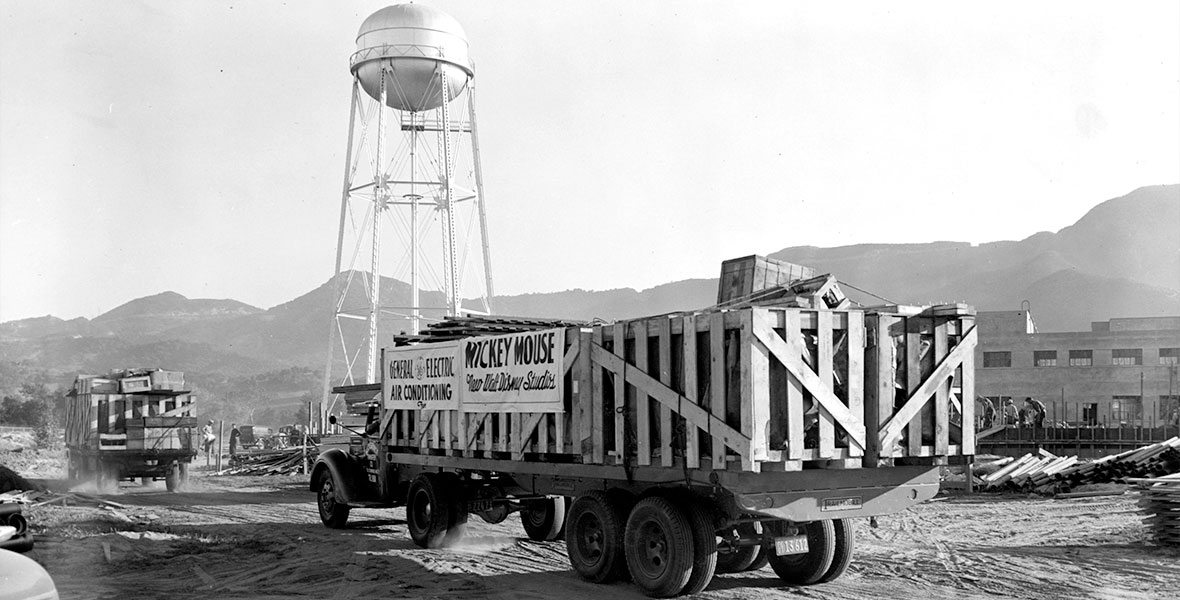 Beginning of Move from Hyperion Studio to Burbank Studio - D23