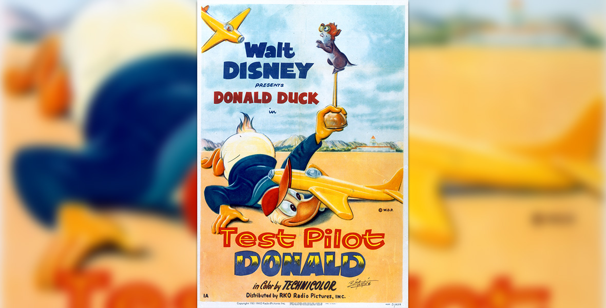 Test Pilot Donald Premieres - D23