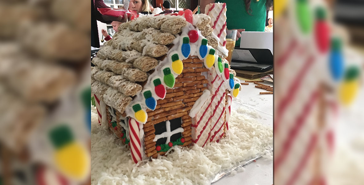 Holiday Gingerbread House Building Workshop 2015 - Gallery - D23