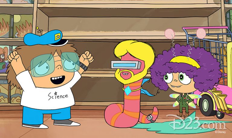 Get Ready to Meet Your New Favorite Hero—Future-Worm! - D23