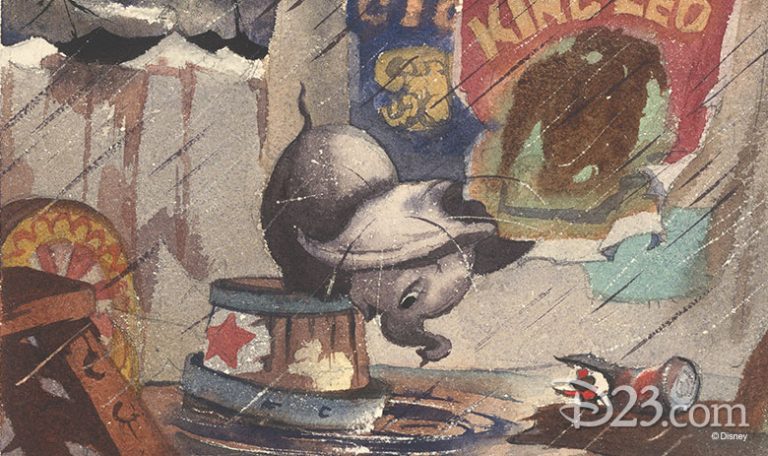 Unforgettable Dumbo Art - D23