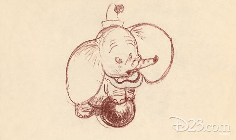 Unforgettable Dumbo Art - D23