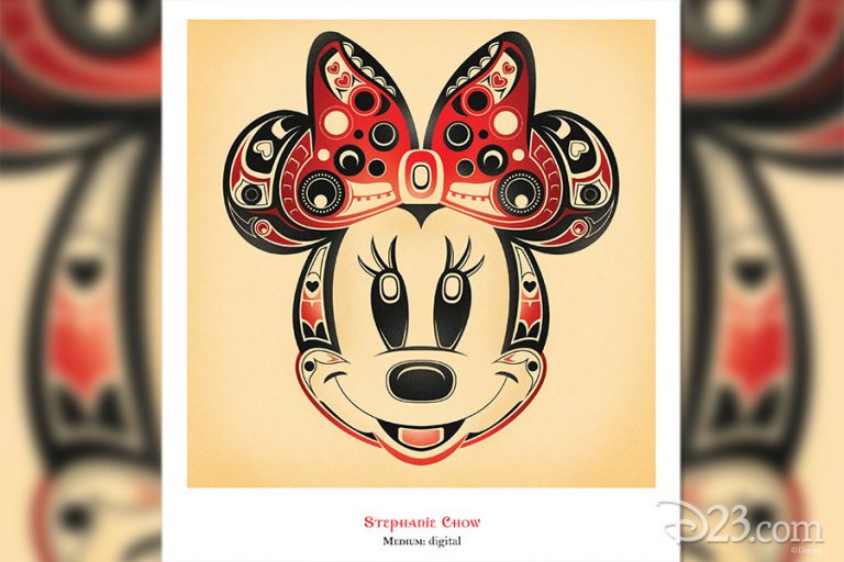 This Minnie Mouse Art is as Adorable as Minnie Herself - D23