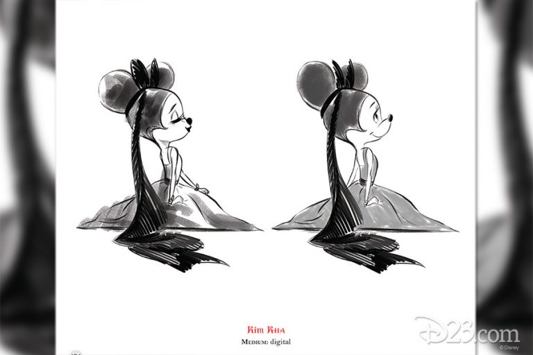 This Minnie Mouse Art is as Adorable as Minnie Herself - D23