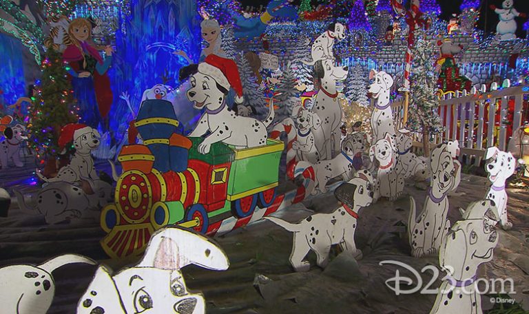 You Won’t Believe These Magical Disney-Themed Lighting Displays - D23