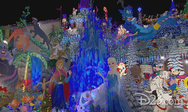 You Won’t Believe These Magical Disney-Themed Lighting Displays - D23
