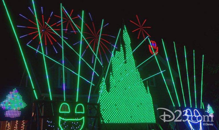 You Won’t Believe These Magical Disney-Themed Lighting Displays - D23