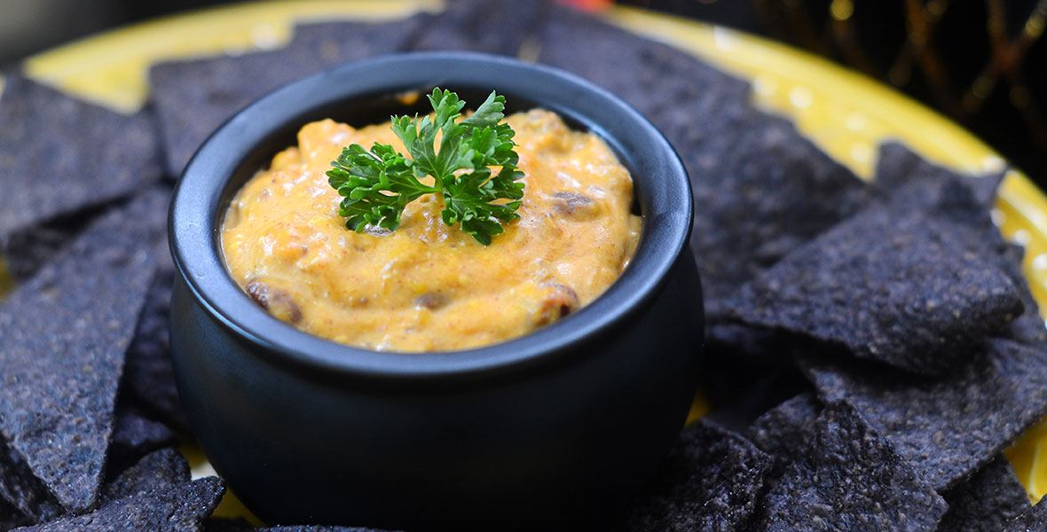 Black Cauldron Chili Cheese Dip - D23