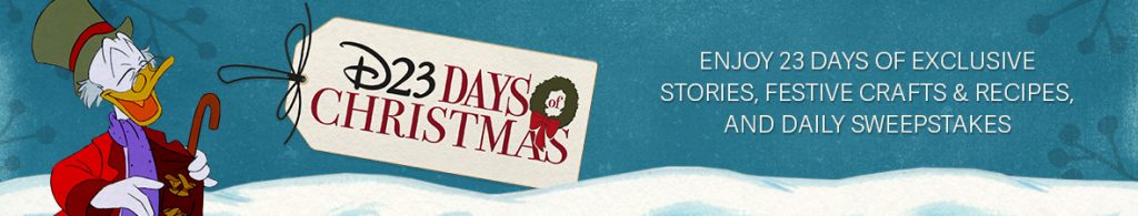 D23 Days of Christmas 2018 - D23