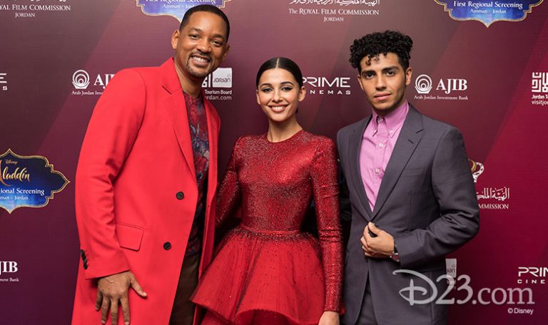 The Cast of Aladdin Takes A Magic Carpet Ride Around the World - D23