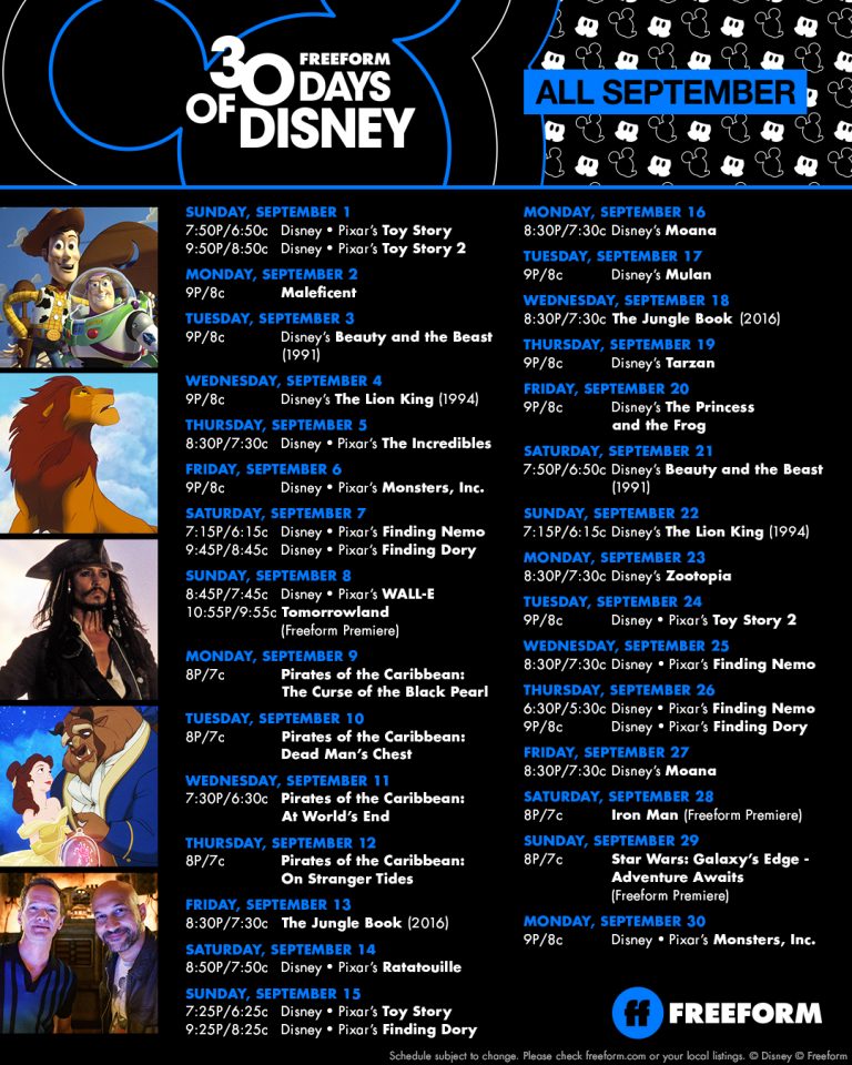 Keep up with “30 Days of Disney” on Freeform - D23