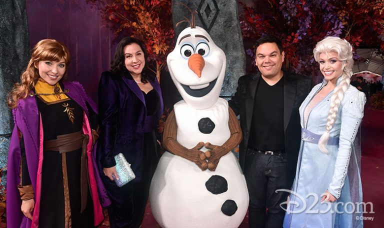 Every Snow Cool Moment from the Frozen 2 Premiere - D23