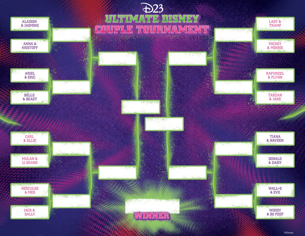 Share Your Disney Opinions With These 5 Brackets - D23