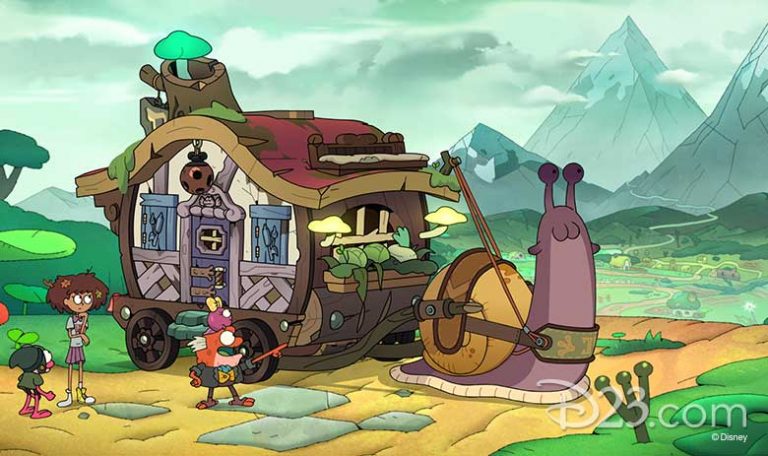 Take a Toad-ally Inside Look at the Brand-New Season of Amphibia - D23