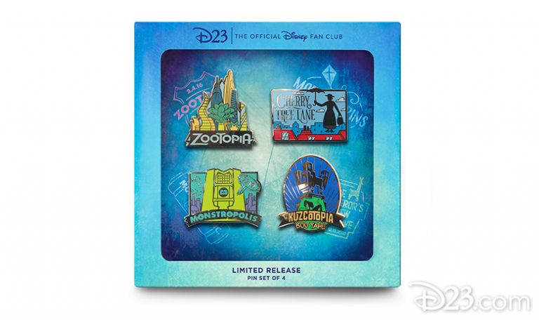 This D23-Exclusive Pin Set is Your Passport to Fantasy! - D23