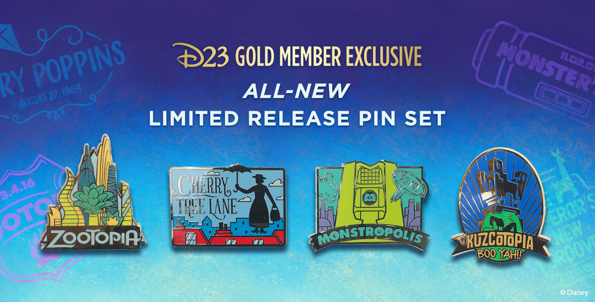 This D23-Exclusive Pin Set is Your Passport to Fantasy! - D23