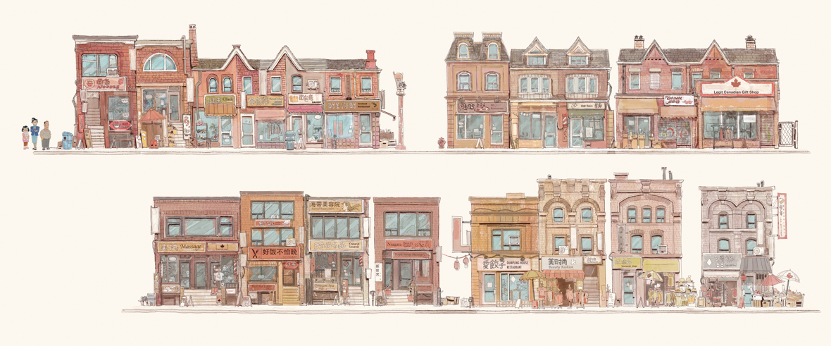 Unbearably Cute Turning Red Concept Art - D23