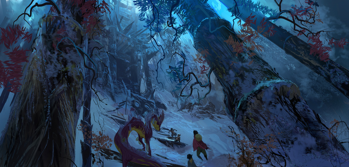 Kumandra Comes Alive in Concept Art from Raya and the Last Dragon - D23