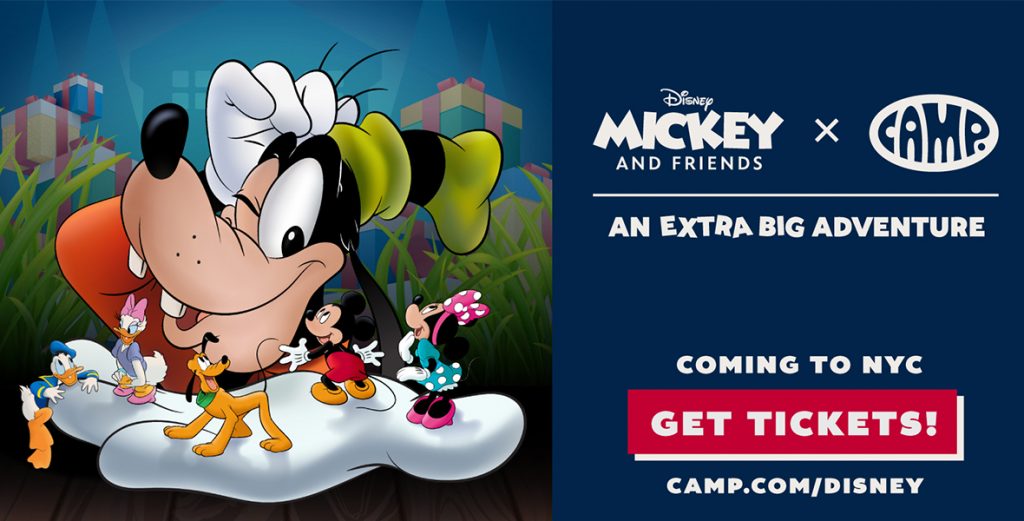 CAMP Introduces First Disney-Themed Experience: Mickey & Friends x CAMP ...