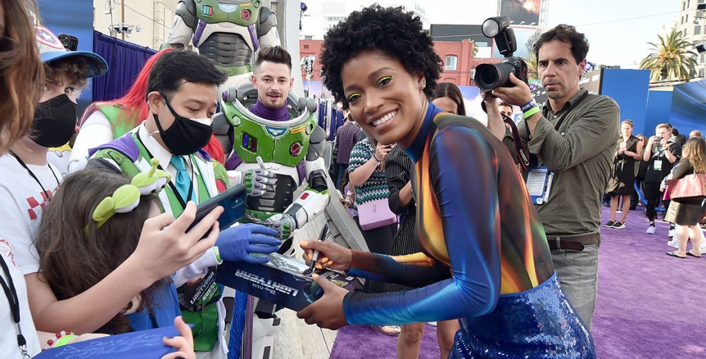 The Stars Shine Bright at the World Premiere of Lightyear - D23