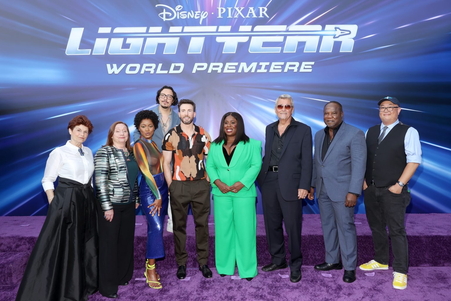 The Stars Shine Bright at the World Premiere of Lightyear - D23