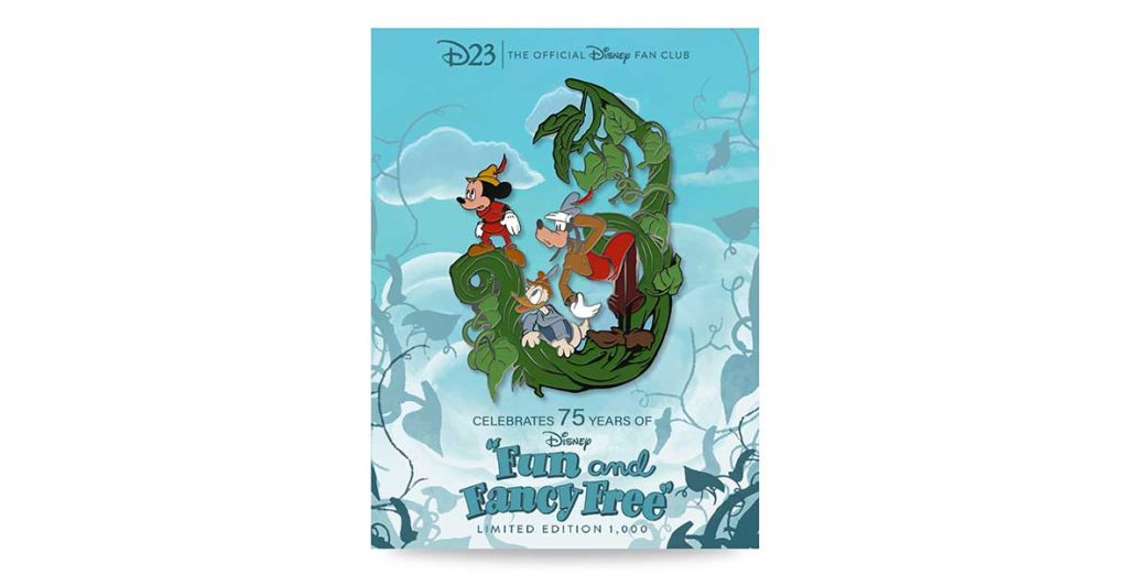 On Sale Soon: A D23-Exclusive Jumbo Pin Celebrating 75 Years of Fun ...