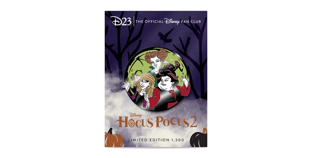 Another Glorious D23 Gold Member Exclusive Pin, Spell-ebrating Hocus ...