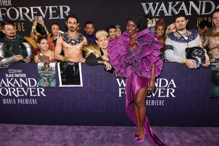 Black Panther: Wakanda Forever Stars Receive a Royal Welcome at the ...