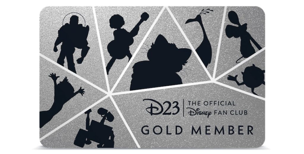 D23 Gold Membership Card Selection - D23