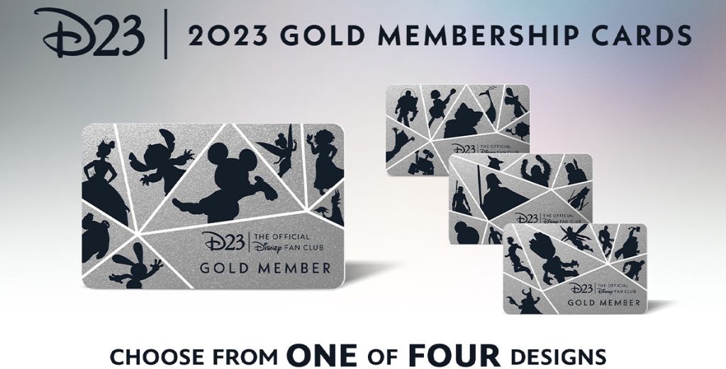D23 Gold Membership Card Selection - D23