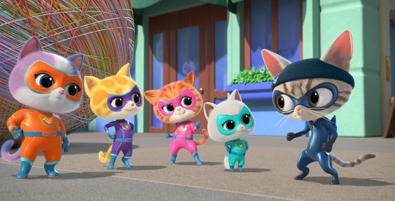Behind the Scenes of SuperKitties, Disney Branded Television’s Purr ...