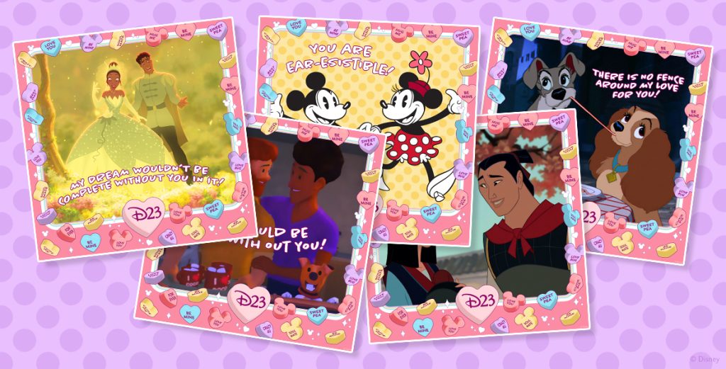 Share Your Love—Wherever You Are—with these Downloadable E-Cards - D23