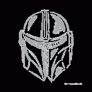 D23 Stickers - Mando Helmet - D23