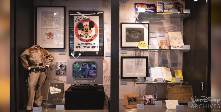 All-New Display Celebrates the Disney Bros. Story - D23