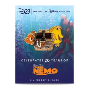 Celebrate 20 Years of Finding Nemo with this Treasure of a Pin! - D23