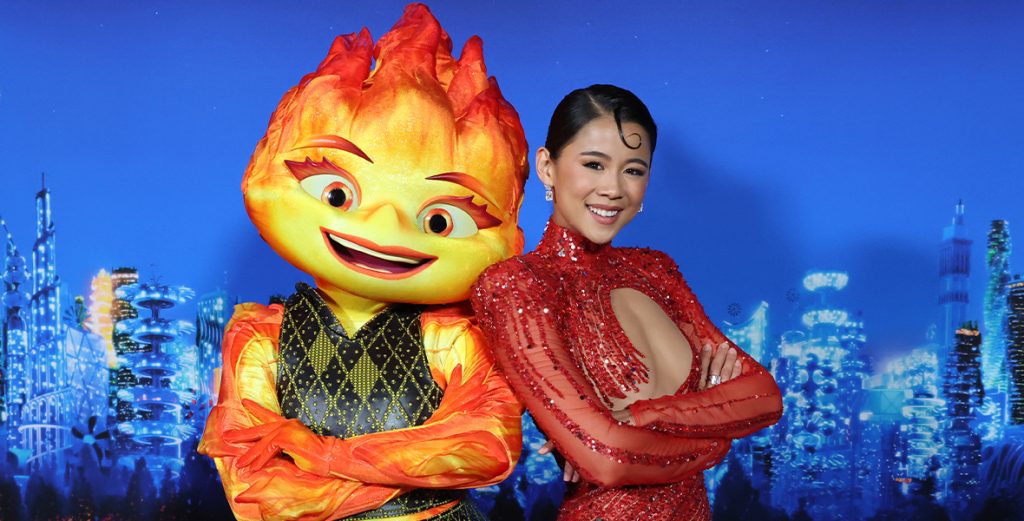 Sparks Fly at the Elemental Premiere - D23