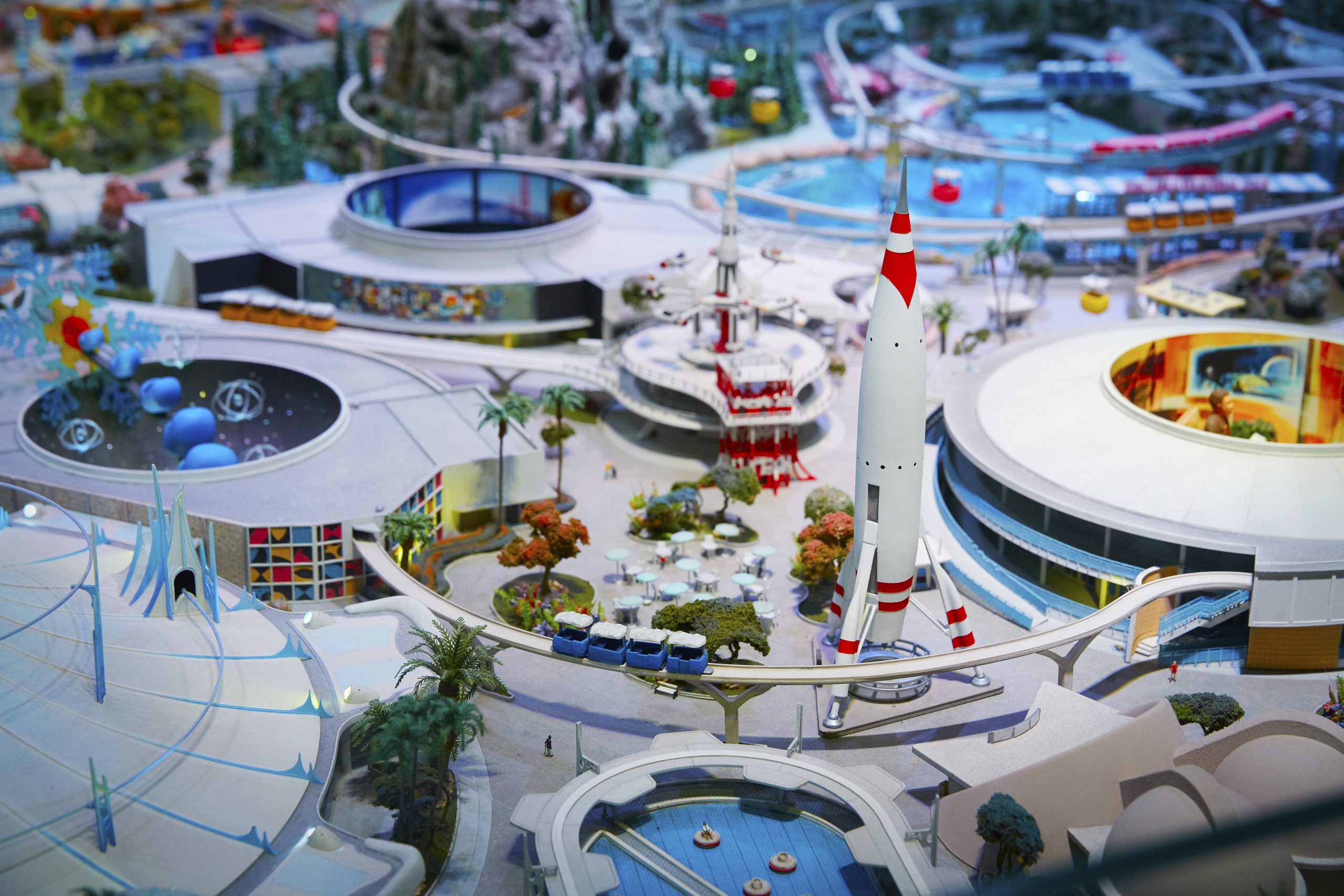 Disneyland Model_Tomorrowland_Photo courtesy of The Walt Disney Family ...