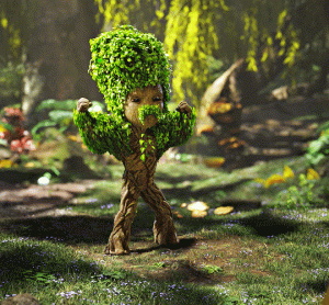 Groot Topiary - D23