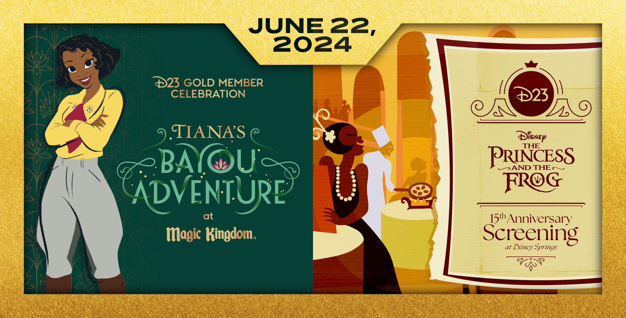 D23 Events Celebrating The Princess and the Frog - On the Menu at Walt ...