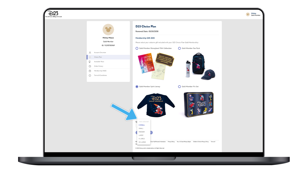 Gold Membership Renewal - D23